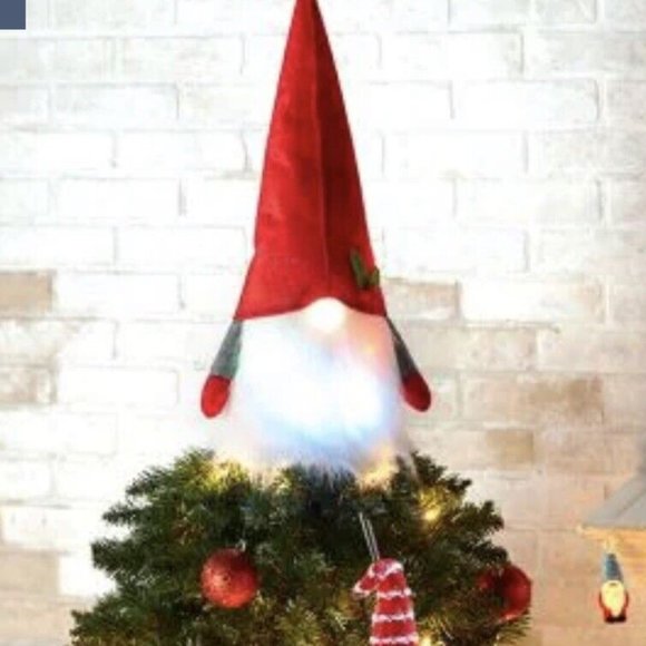 Holiday | Gnome For The Holidays Decor Tree Topper | Poshmark